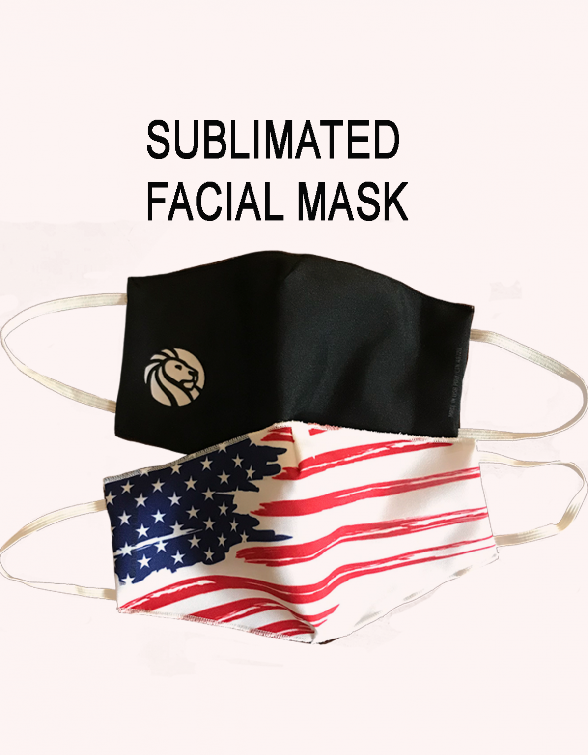 Custom Sublimated Face Mask | daysoffdesigns.com