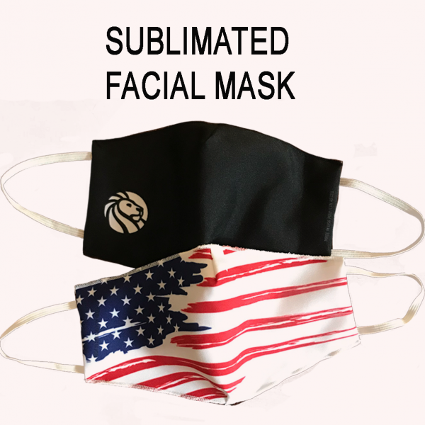 Custom Sublimated Face Mask | daysoffdesigns.com